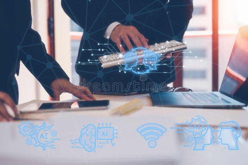 AI Technology Information Transformation Technology Concept Stock Image ...