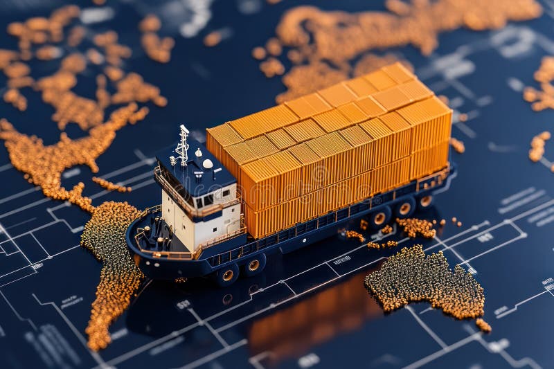 AI Technology Revolutionizes Global Logistics: World Map Managing ...