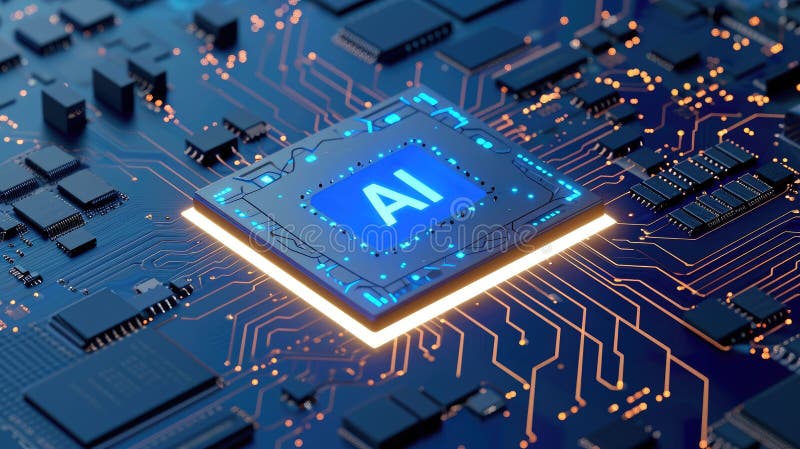 AI-themed Text Displayed Over a Mesmerizing Digital Backdrop, Ai ...