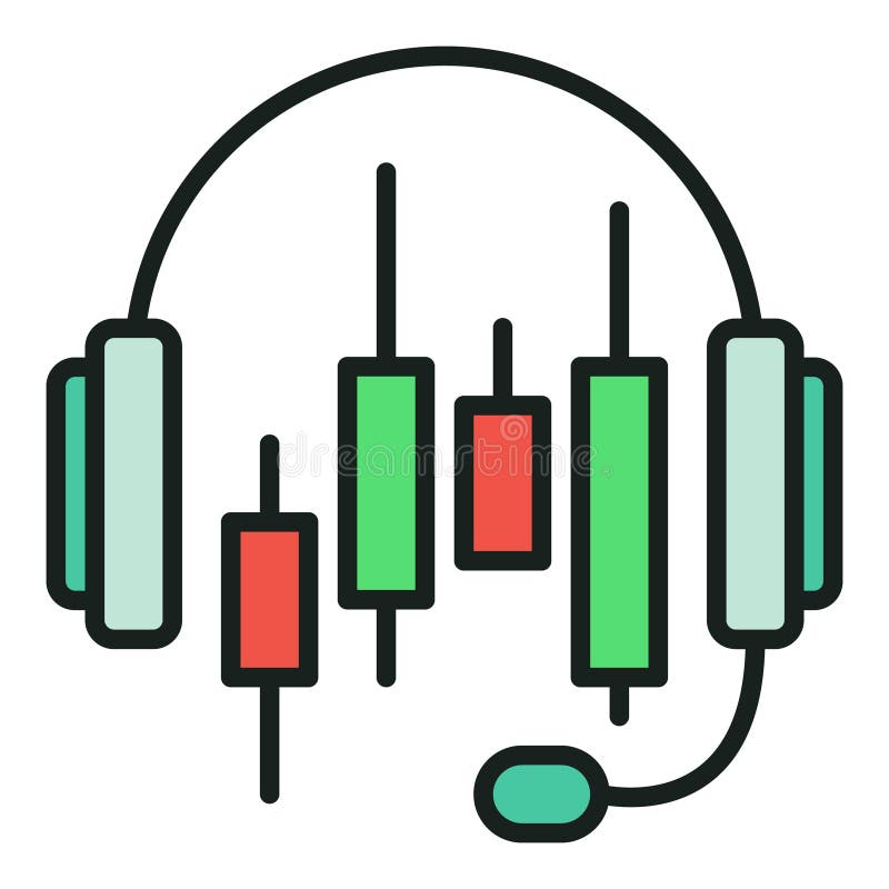 AI Trading Bot Support or Chatbot Vector Colored Icon or Design Element ...