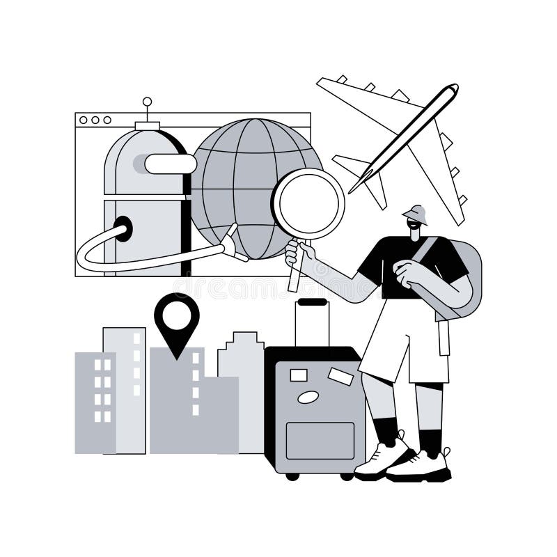 AI in Travel and Transportation Abstract Concept Vector Illustration ... AI in Travel and Transportation Abstract Concept Vector Illustration ...