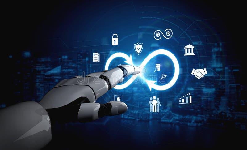 AI Unlocking Infinite Business Innovation Potential Vouch Stock Photo ...