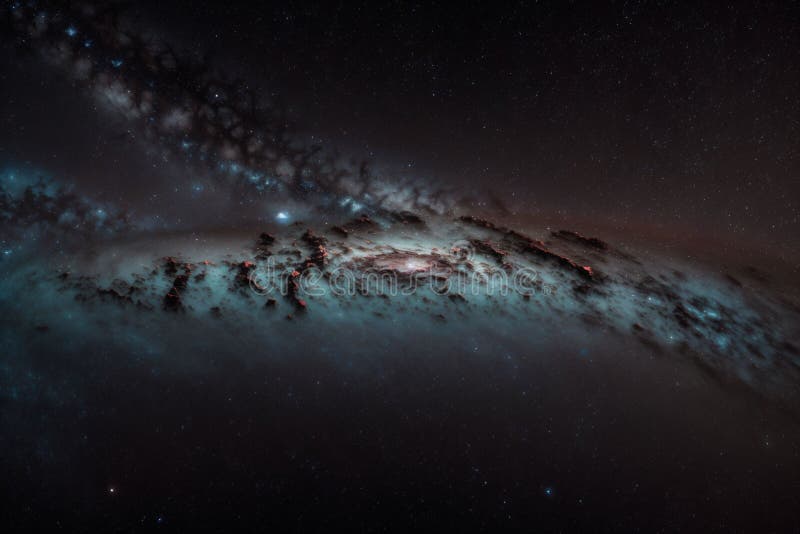 Ai Unlocks Hidden Patterns in the Cosmos Stock Illustration ...