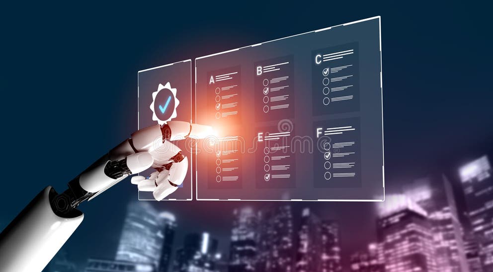 AI Verifying Product Quality through Smart Certification Vouch Stock ...