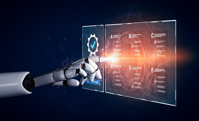 AI Verifying Product Quality through Smart Certification Vouch Stock ...