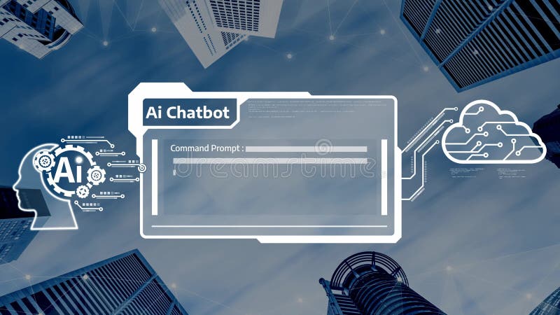 AI Artificial Intelligence Virtual Assistant for Smart Business Muxer Stock Video - Video of ...