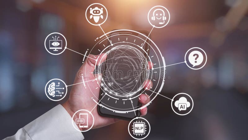 AI Artificial Intelligence Virtual Assistant for Smart Business Spire ...