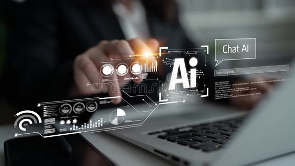 AI Virtual Assistant for Smarter Business Operations Latch Stock Photo ...