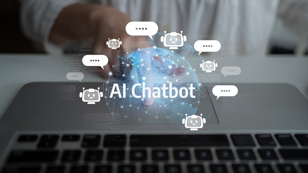 AI Virtual Assistant for Smarter Business Operations Latch Stock Photo ...