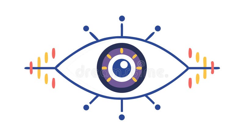 AI Vision System, Futuristic Eye with Circuits, Digital Intelligence ...