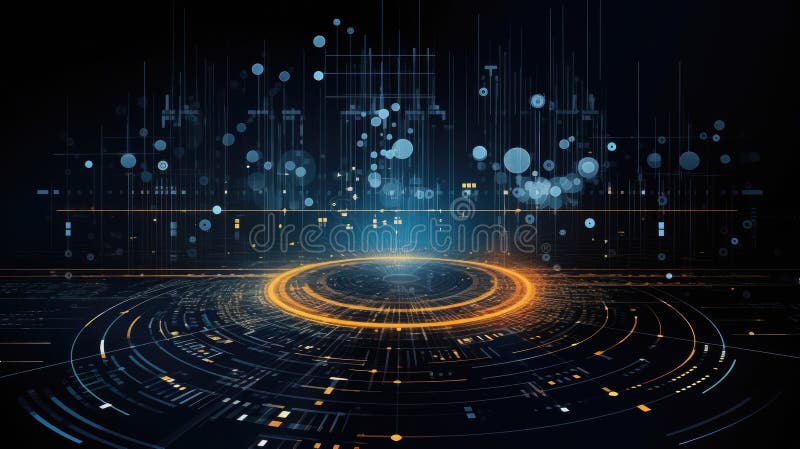Visualizing In A Circle Kind Ui Big Data Generated By An Clustering
