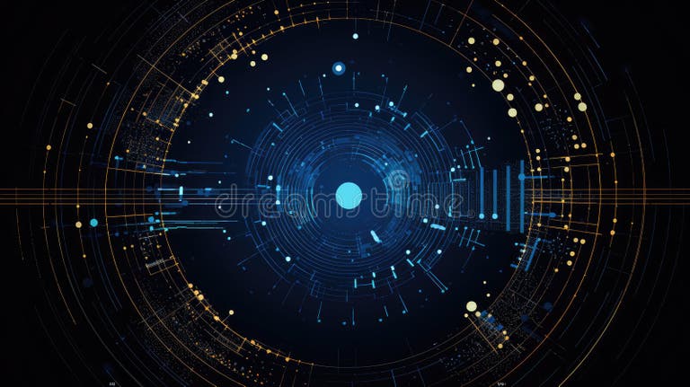 Visualizing In A Circle Kind Ui Big Data Generated By An Clustering
