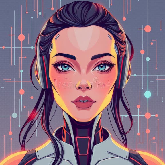 Artificial Intelligence (AI) Lady in the Future: the Development of AI ...