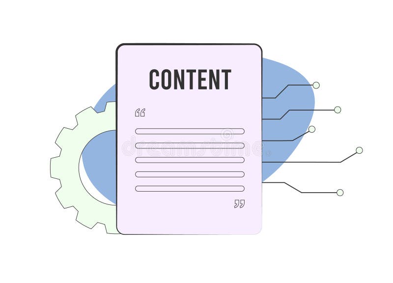AI Writer and Content Generator Concept. Artificial Intelligence for ...
