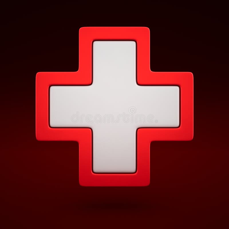 First Aid Icon Vector Eps10. Red First Aid Red Cross Sign. Stock Vector ...