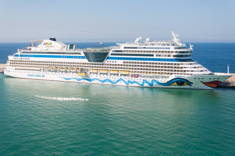 AIDAblu editorial stock image. Image of luxury, holiday - 43929994