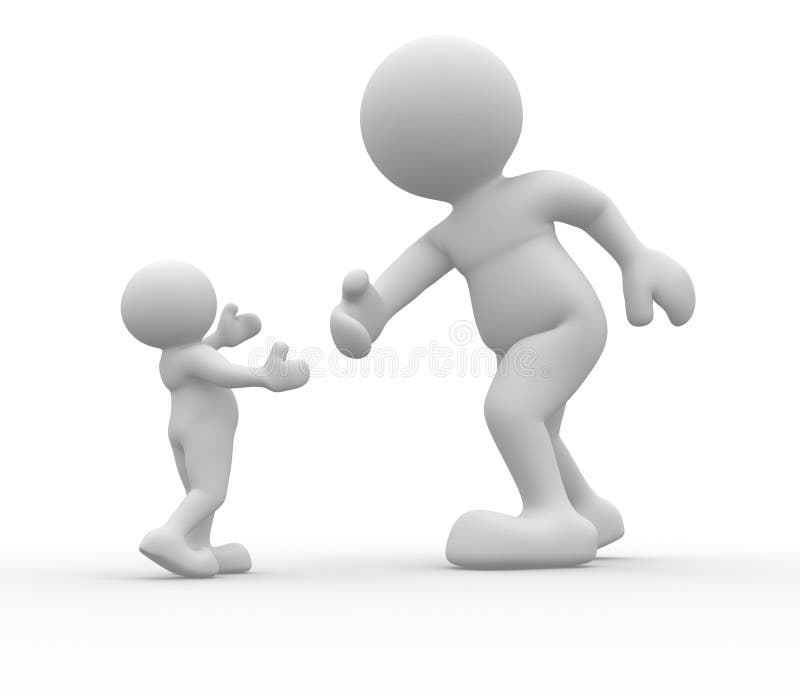 Bulle De Dialogue Avec Un Signe D'aide Illustration Stock ...