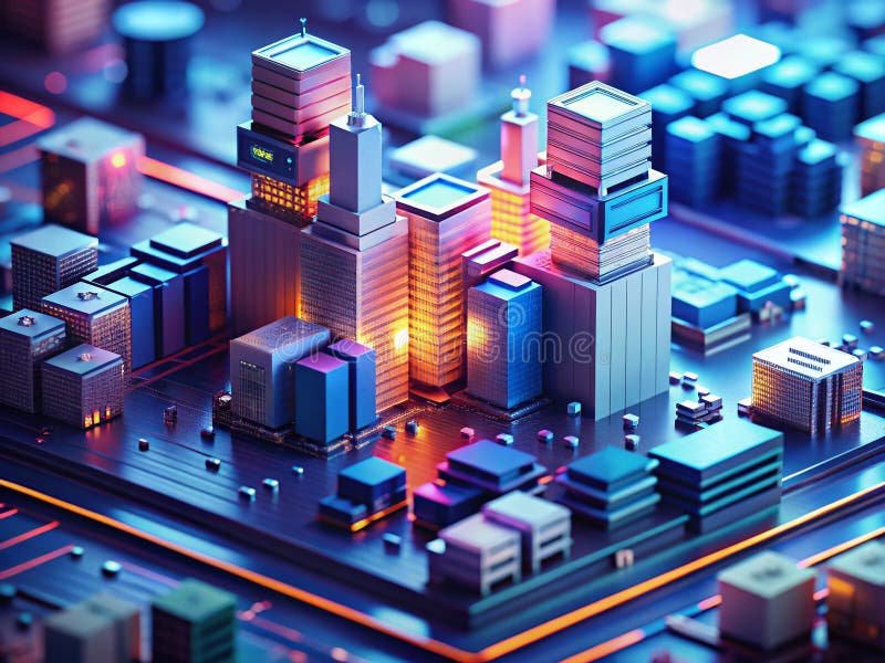 Isometric Tiltshift Visualization Stock Illustrations – 16 Isometric Tiltshift Visualization ...