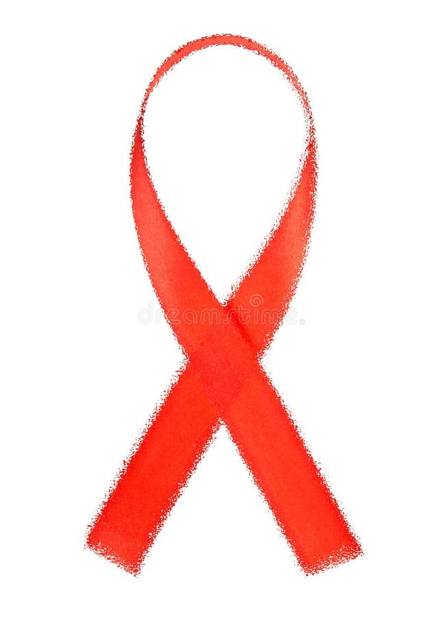 Abstract Aids Awareness Ribbon Stock Image - Image of acrylic, medicine ...