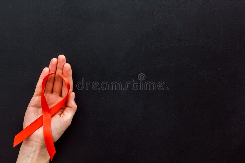 Red Ribbon for HIV, AIDS, Substance-abuse and Anorexia Awareness on ...