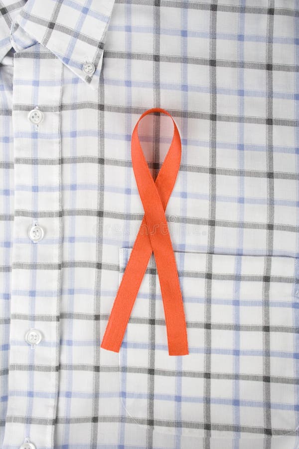 AIDS Ribbon Fastened on Clothing Stock Image - Image of jacket, protest ...