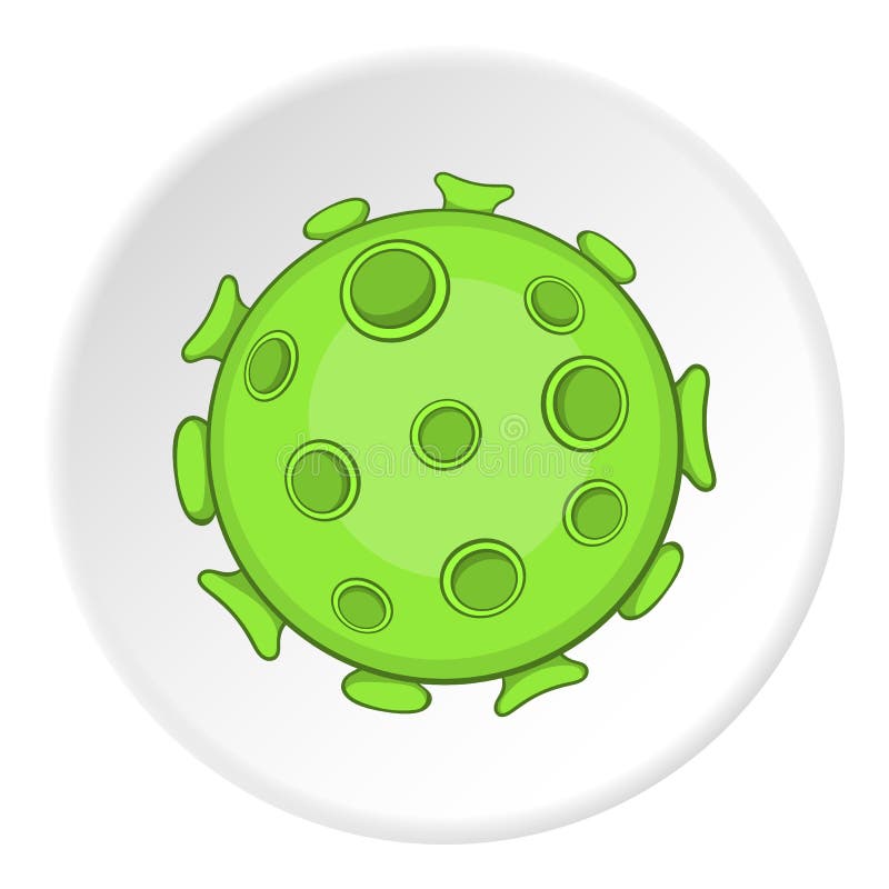 AIDS Virus Icon, Cartoon Style Stock Illustration - Illustration of ...