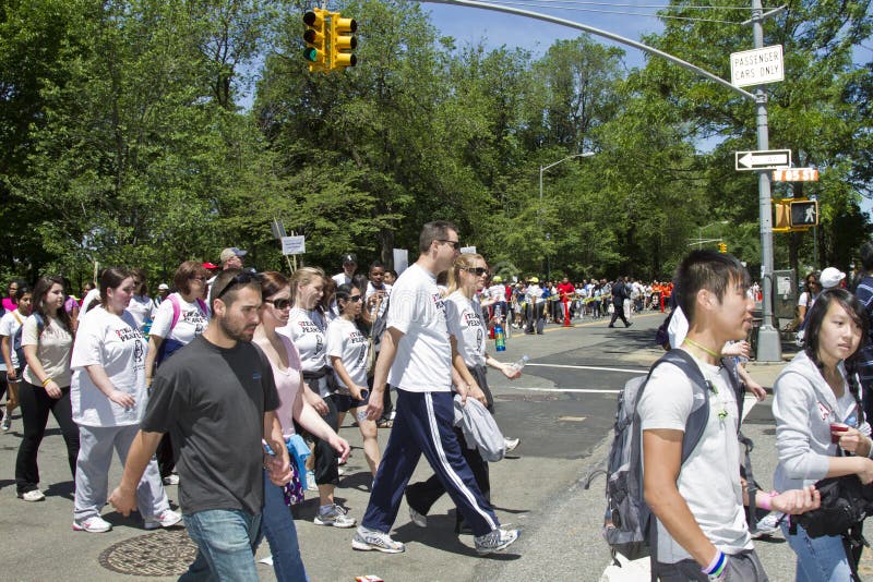 Aids walk 2010 editorial photography. Image of city, participating ...