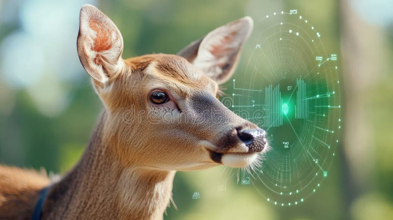 AIEnhanced Deer Conservation Tracking and Data Visualization Stock ...