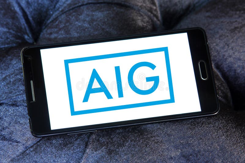 Aig insurance logo editorial stock photo. Image of munich - 88931648