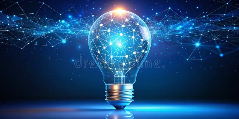 AIGenerated Low Poly Lightbulb Design a Stunning Visual Fusion of ...