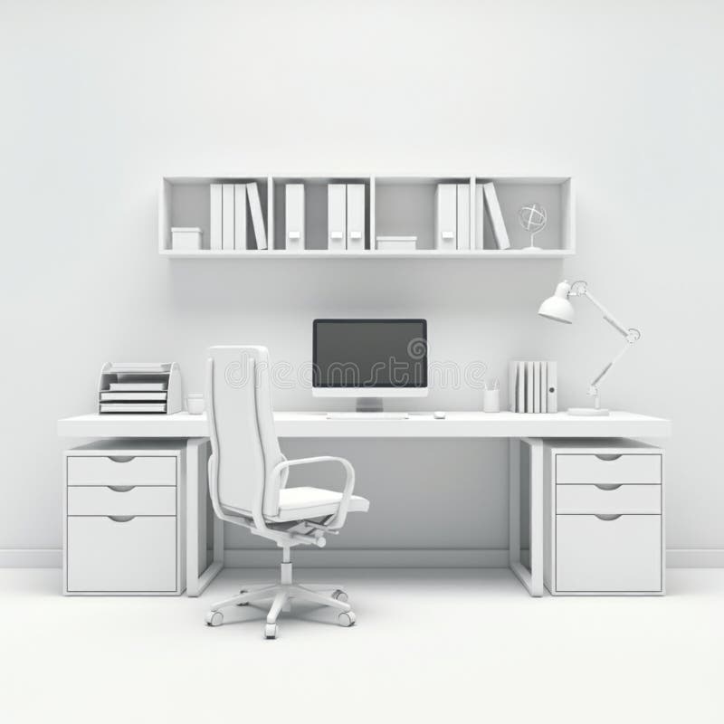 AIGenerated Office Mockups & Backgrounds for Modern Workspace Designs ...
