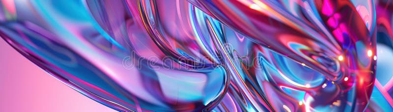 AIgenerated Patterns Reflecting Futuristic Design Trends of 2024 Stock ...