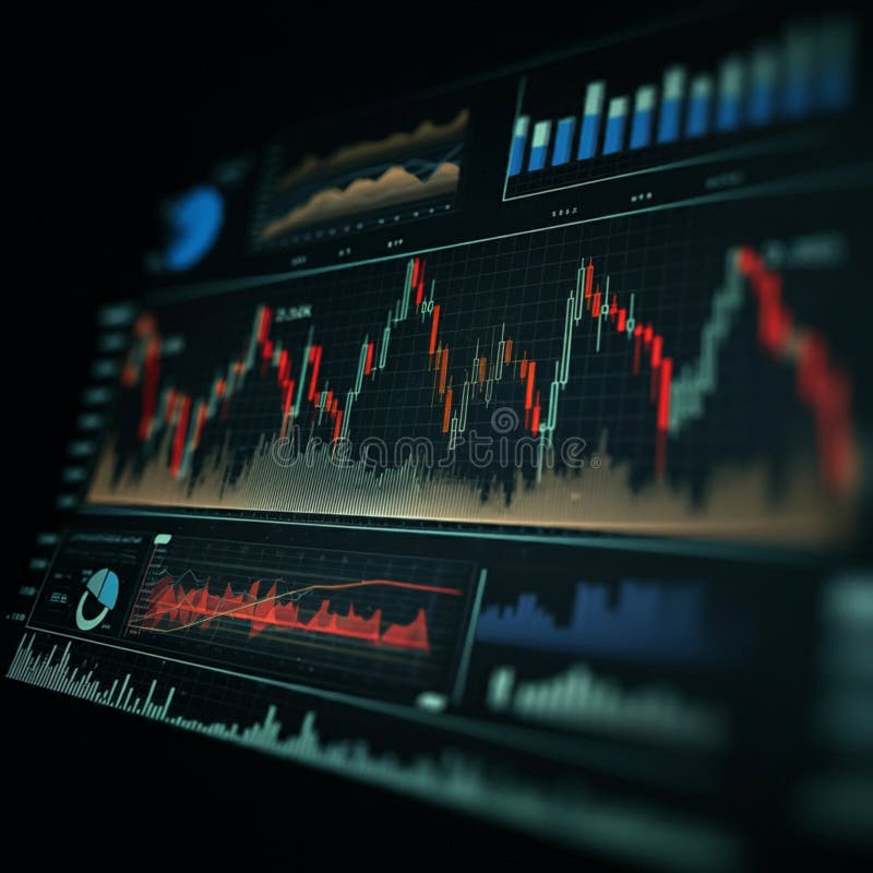 AIGenerated Success Charts & Growth Visuals for Business Designs Stock ...