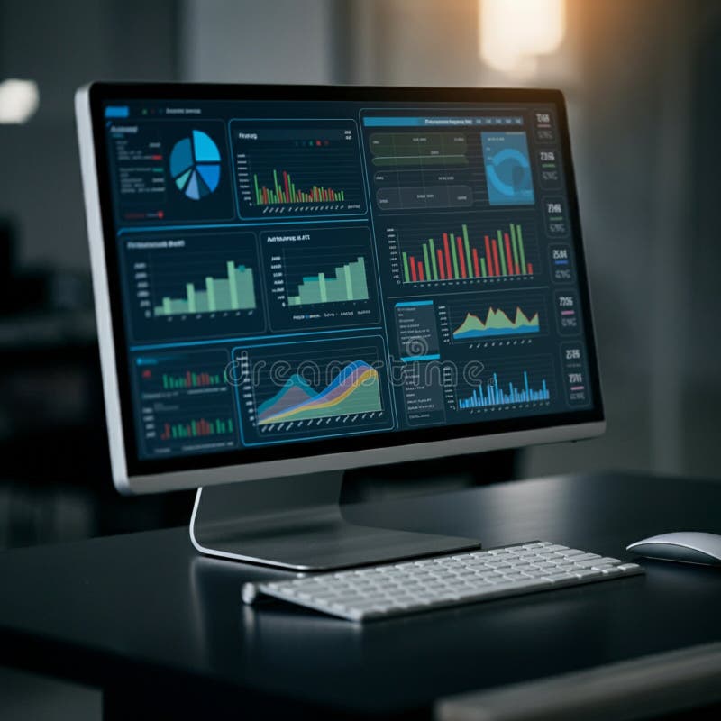 AIGenerated Success Charts & Growth Visuals for Business Designs Stock ...