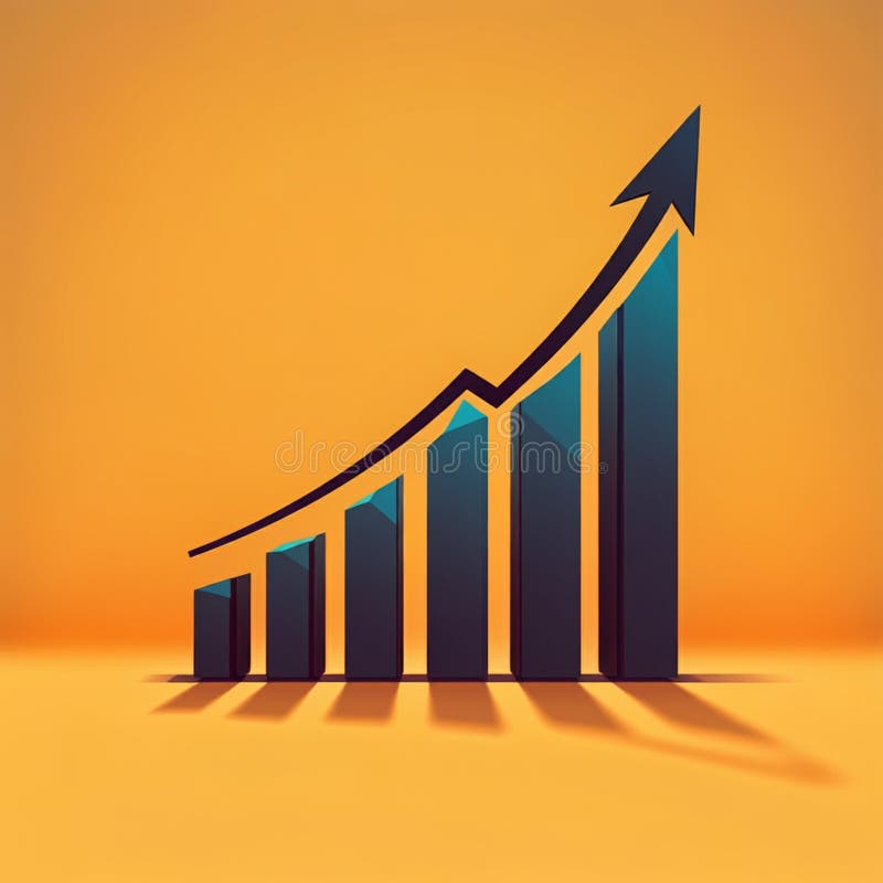 AIGenerated Success Charts & Growth Visuals for Business Designs Stock ...