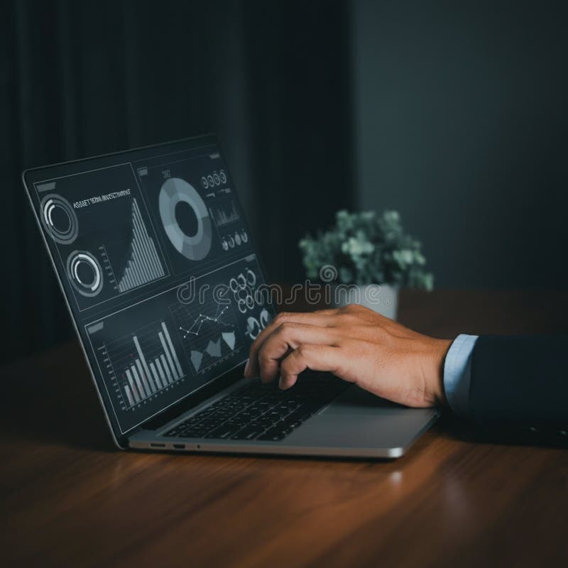 AIGenerated Success Charts & Growth Visuals for Business Designs Stock ...