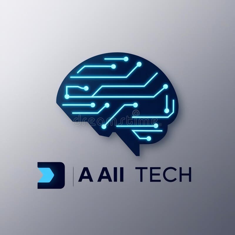 AII Tech AI Brain - Symbol of Innovation and Technology Stock ...