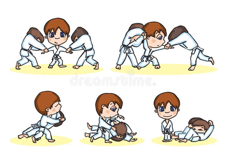 Aikido Cartoon Stock Illustrations – 928 Aikido Cartoon Stock ...
