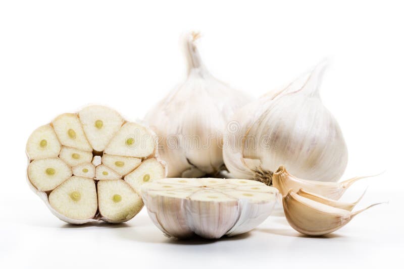 Ail frais. image stock. Image du condiments, gourmet - 36799661