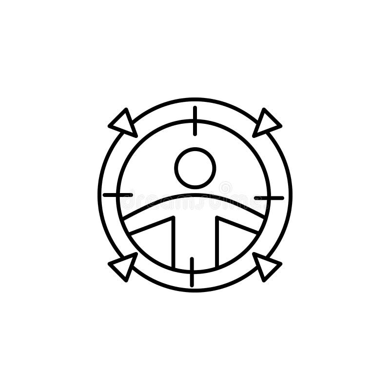 Aim, Client, Focus Icon. Element of Professional Icon for Mobile ...