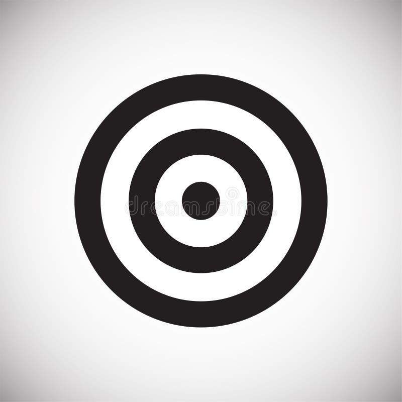 Aim Icon on White Background for Graphic and Web Design, Modern Simple ...