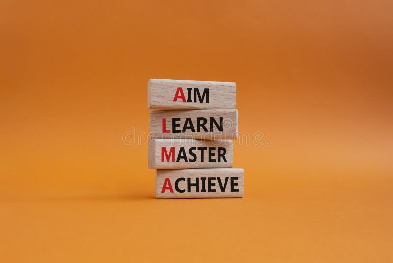 Aim Learn Master Achieve Symbol. Concept Word Aim Learn Master Achieve ... Aim Learn Master Achieve Symbol. Concept Word Aim Learn Master Achieve ...