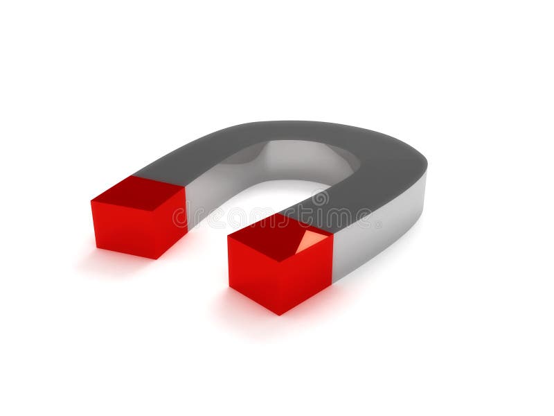 Aimant image stock. Image du attirez, attraction, métaphore - 748559