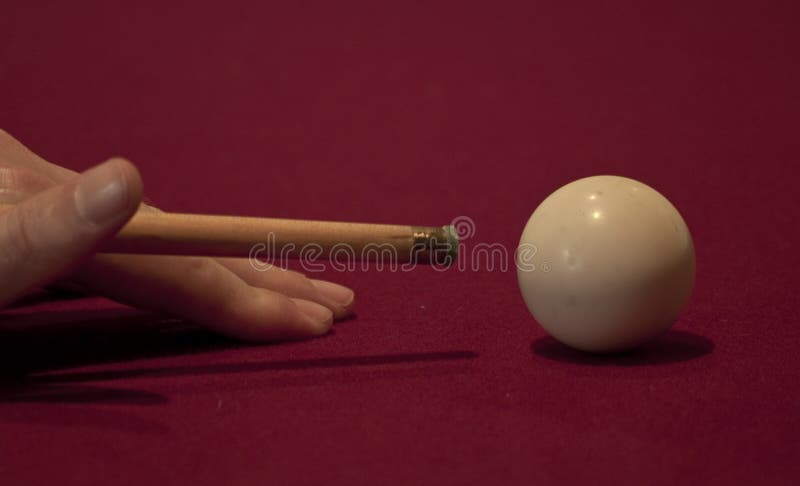 Aiming white ball stock image. Image of combination, balls - 54135071