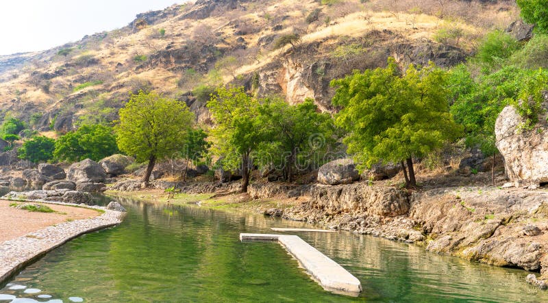 Ain Razat is the Most Important Source of Spring Water in Dhofar Stock ...
