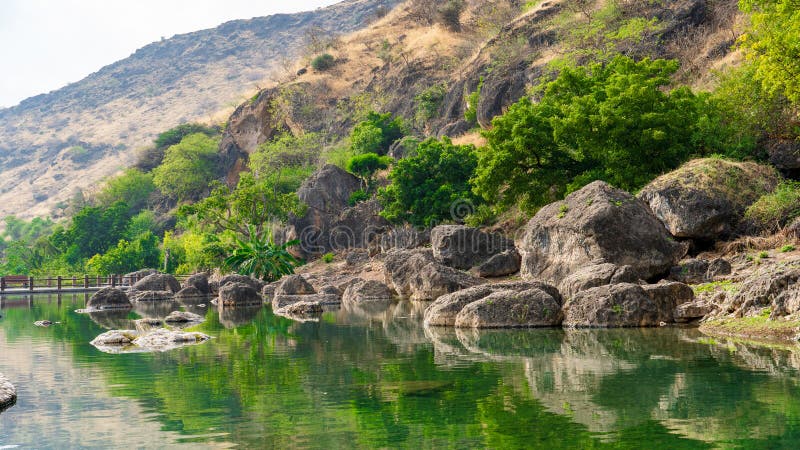 Ain Razat is the Most Important Source of Spring Water in Dhofar Stock ...