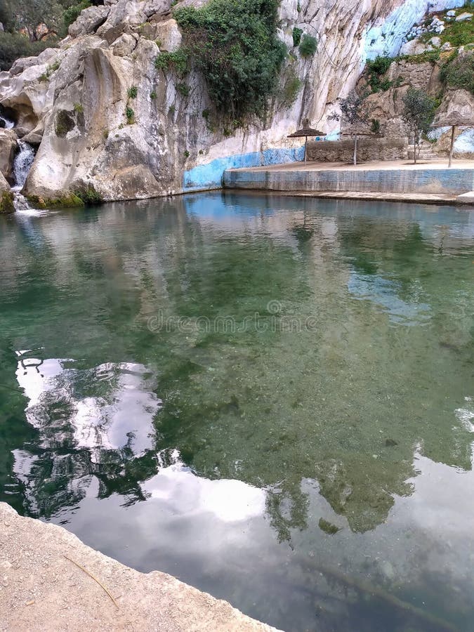 Ain ZarKa in Tetouan Morocco - Zarqa Spring Stock Photo - Image of ...