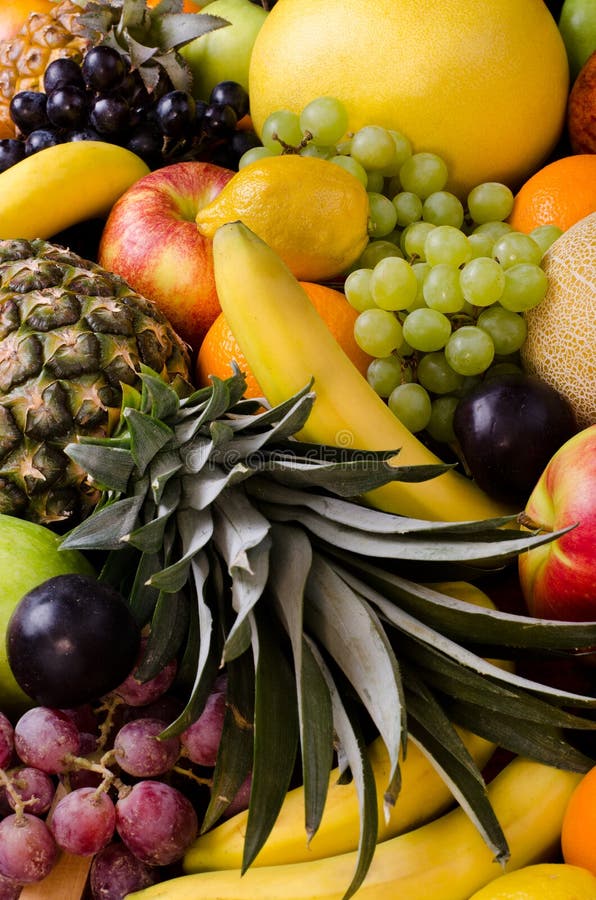 Ainda Fundo Do Multifruit Da Vida Imagem de Stock - Imagem de uvas ...