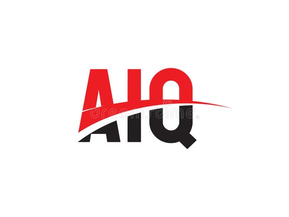 AIQ Letter Initial Logo Design Vector Illustration Stock Vector ...
