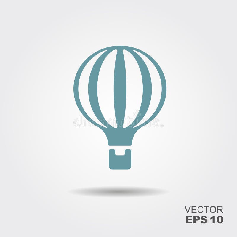 Gas balloon icon stock illustration. Illustration of logo - 365978010